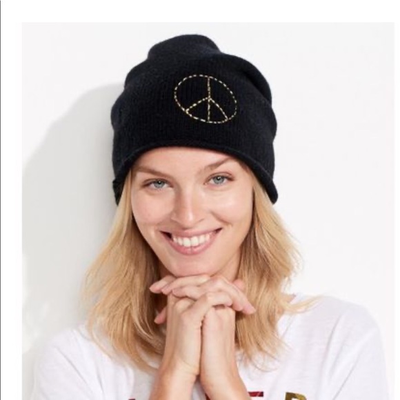Sundry | Accessories | Sundry Peace Sign Beanie Sz S | Poshmark